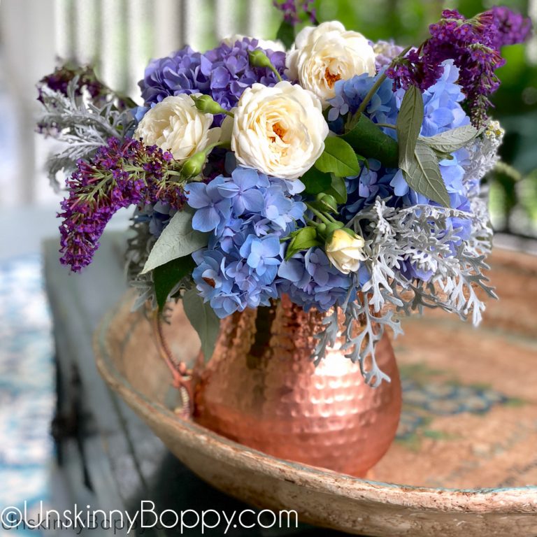 Periwinkle flowers decor-6